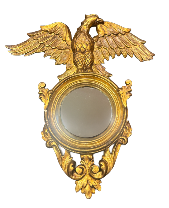 Antique Belgian Eagle Mirror – Accents of the South
